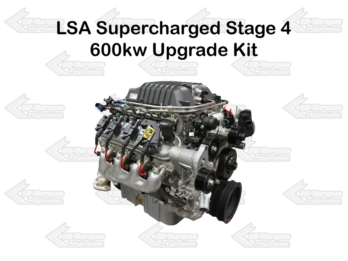 LSA Supercharged Stage 4 Kit - 600kw, Holden VF Commodore HSV Gen F 6 ...